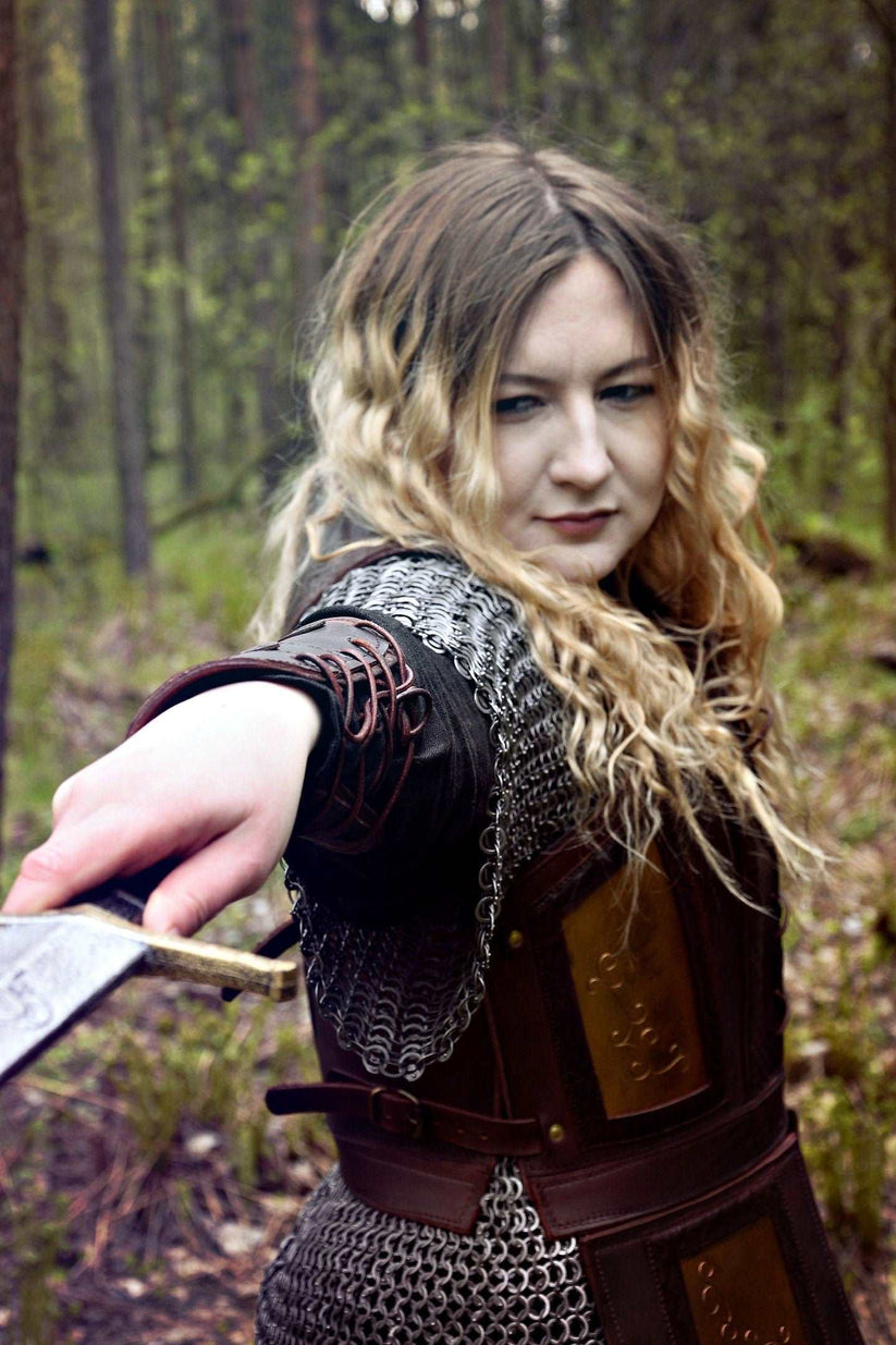 Eowyn armor set: cuirass+bracers (Lord of the Ring) – SokolArmory