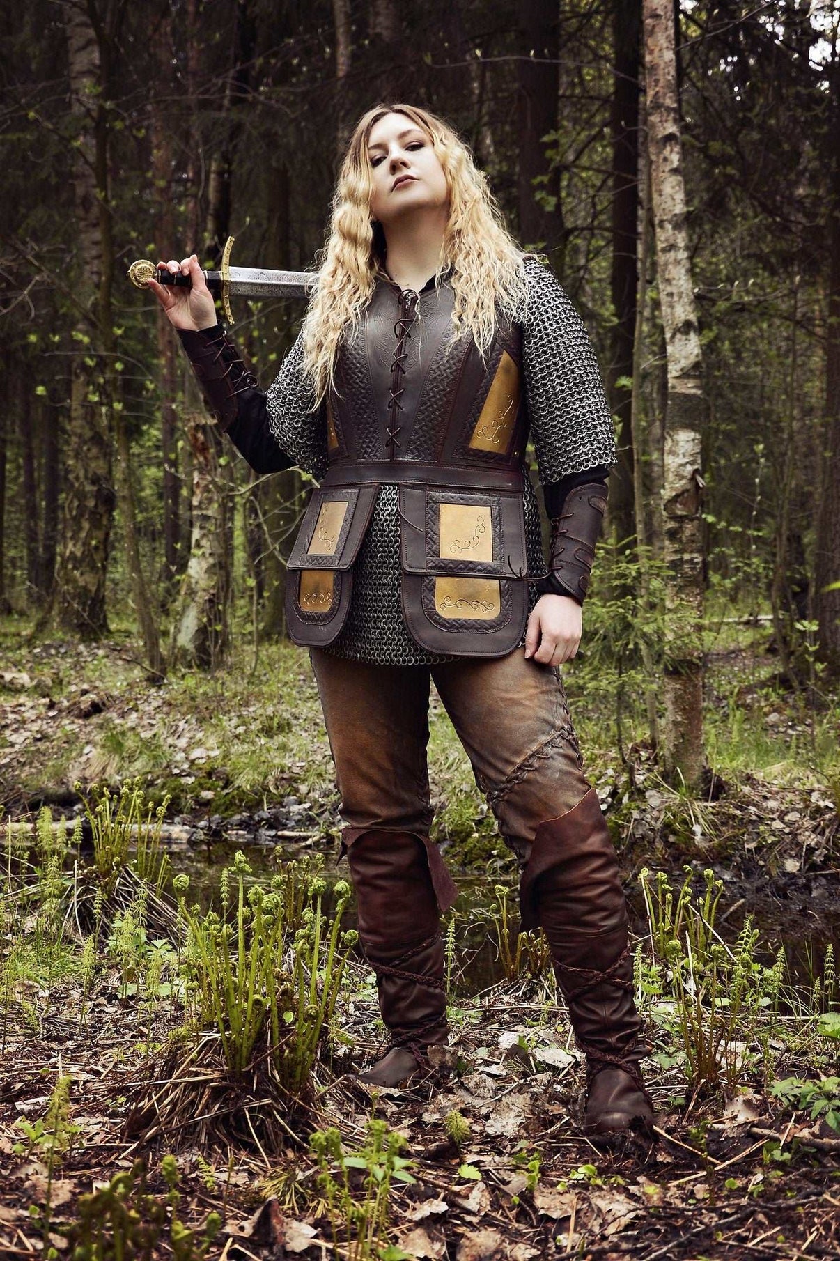Eowyn armor set: cuirass+bracers (Lord of the Ring) – SokolArmory
